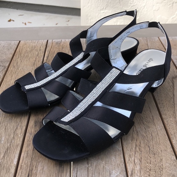 David Tate | Shoes | David Tate Stretch Sling Back Sandals | Poshmark